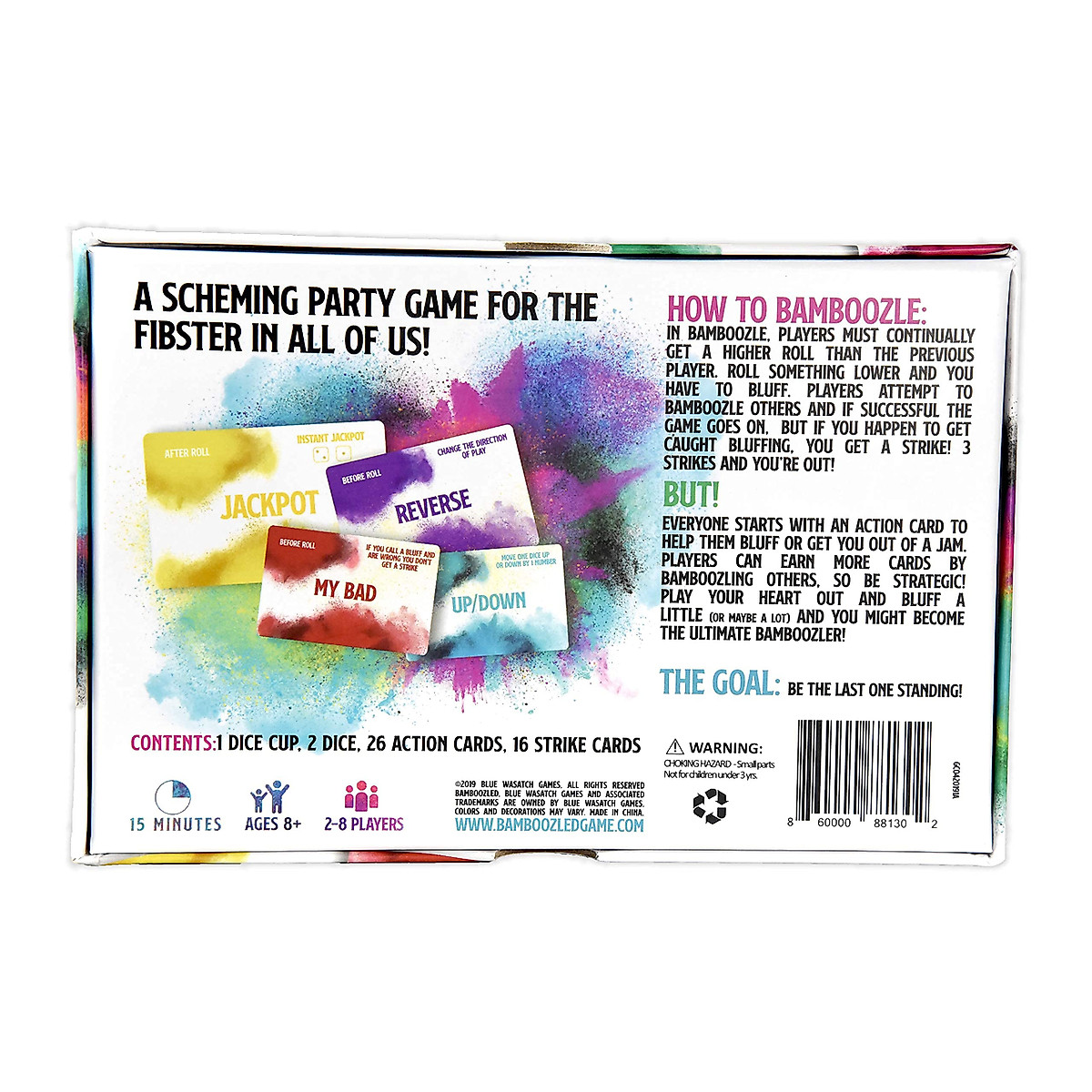 Bamboozled - The Bluffing Dice Game + Rank Card Game