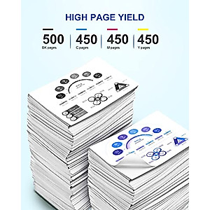 220XL 220 Ink Cartridges Remanufactured Ink Cartridges Replacement for Epson 220 XL T220XL to use with WF-2630 WF-2650 WF-2660 WF-2750 XP-320 XP-420 (2 Black, 1 Cyan, 1 Magenta, 1 Yellow,5-Pack)