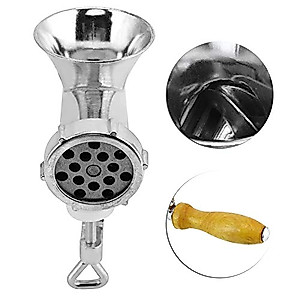 Meat Grinder, Mincer, Durable Aluminum Alloy LaborSaving Handle for Grinding Pork, Beef, Lamb, Chicken Restaurant Kitchen Tool Home