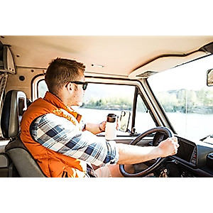 Hydro Flask Black Wide Mouth Coffee Flip Lid