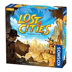 Lost Cities Card Game - with 6th Expedition