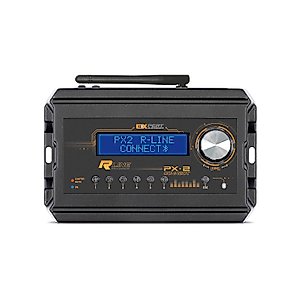 Expert PX2R Double Limiter DSP BT Aluminum Bluetooth Input EQ with 28 Band Spaced 1/4 Octave Apart Parametric EQ with Independent Band per Channel, 6 Independent Outputs