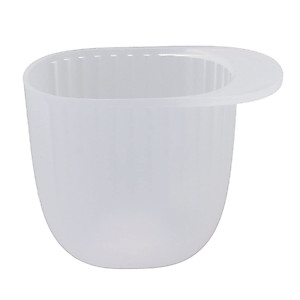 Rice Bucket, Rice Container Proof Plastic Multi Use for Flour (White)