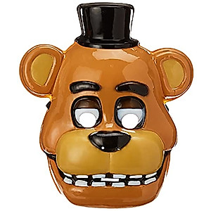 Rubie's Adult Five Nights at Freddy's Freddy Half Mask White