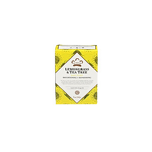 Nubian Heritage Lemongrass & Tea Tree Bar Soap, 5 oz (Pack of 12)