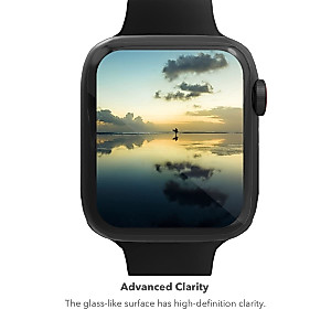 ZAGG InvisibleShield Ultra Clear - Film Screen Protector - Made for Apple Watch Series 6, SE (2020), Series 5 and Series 4 (44mm) - Clear, 200206861