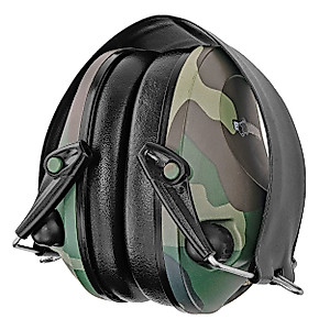 BOOMSTICK Camo Electronic Ear Muff with 4 AAA