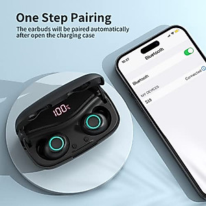 PSIER Bluetooth Earbuds Wireless Headphone