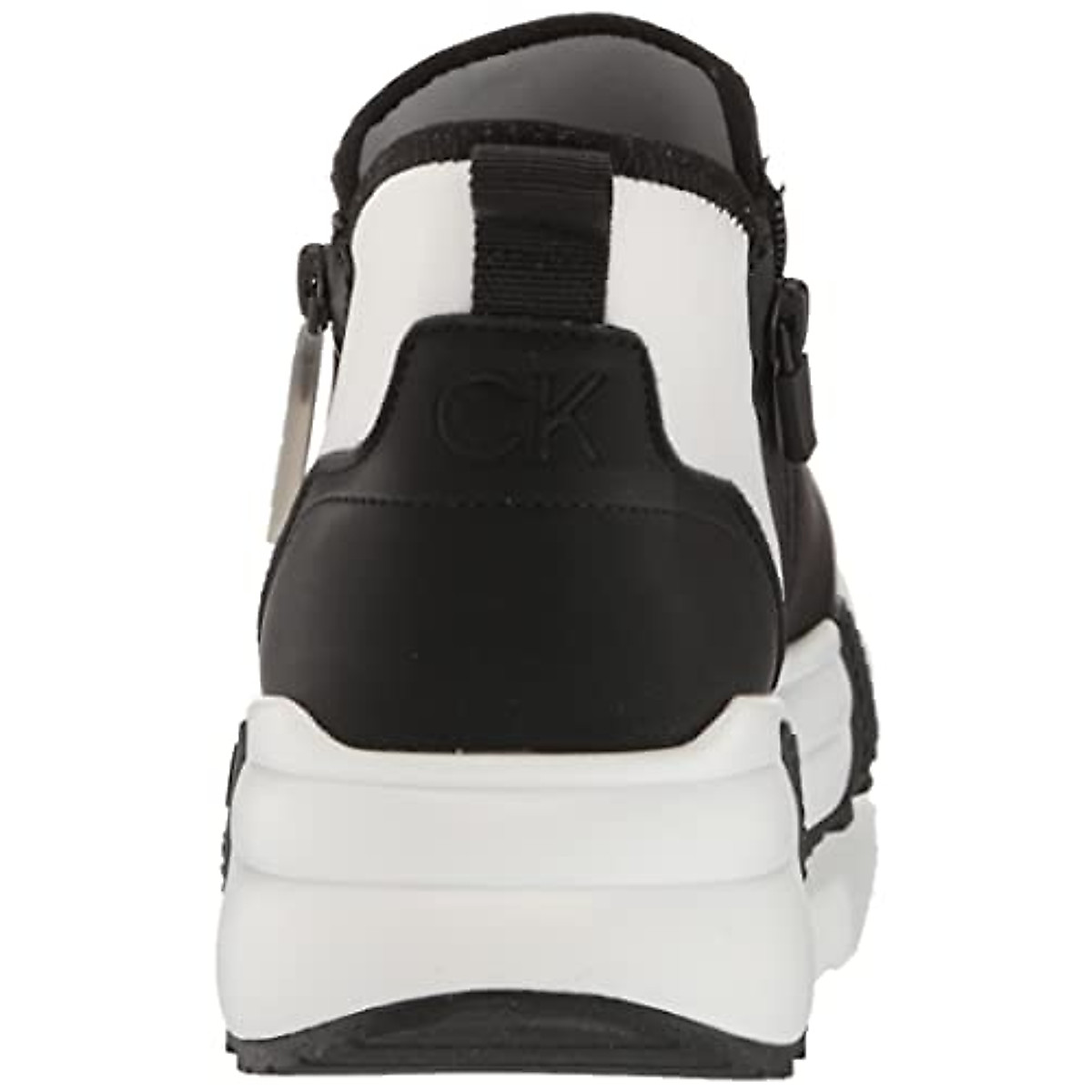 Calvin Klein Women's PASKHAL Sneaker, Black, 9.5