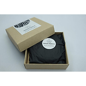 Chada Magic Rocks : Charcoal Air Freshener, No Chemicals,100% Activated Tropical Charcoal, Fragrance-Free Deodorizer, Natural Room Odor Eliminator, Air Purifier, Neutralizer,Absorb Smoke Smell,1x180g