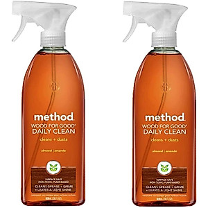 Method Wood for Good Daily Clean Almond -28 fl oz - (Pack of 2