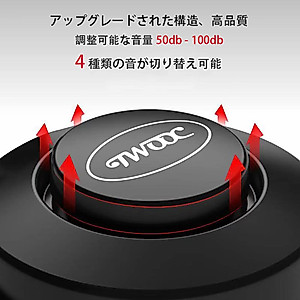 Lixada Bike Bell, Electric Bike Bell/Classic Bike Bell 120db Loud Crisp Clear Sound Mini Bicycle Horn Bicycle Mountain Bike BMX Bike Bell Scooter Horn Ring for Adults Kids