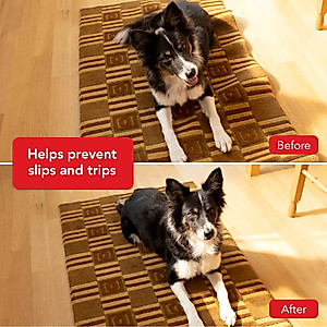 Optimum Technologies Lok Lift Rug Gripper for Runners, 4 Inch by 25 Feet. The Original Slip Resistant Rug Solution