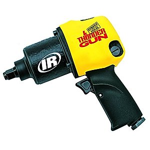Ingersoll Rand 232TGSL 1/2" Thunder Gun, Fastest Air Impact Wrench, 625 ft lbs Max Reverse Torque, 550 ft lbs Forward Torque, 10,000 RPM, Adjustable Power Regulator