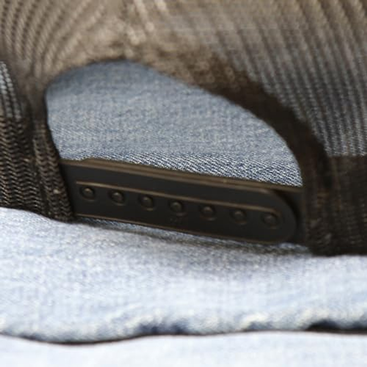 WHISKEY BENT HAT CO. The Cali Adjustable Snapback Western Lifestyle Trucker Hat, High Profile (US, Alpha, One Size, Black)