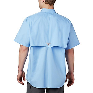 Columbia Men's Bonehead Short Sleeve Shirt, White Cap, Large