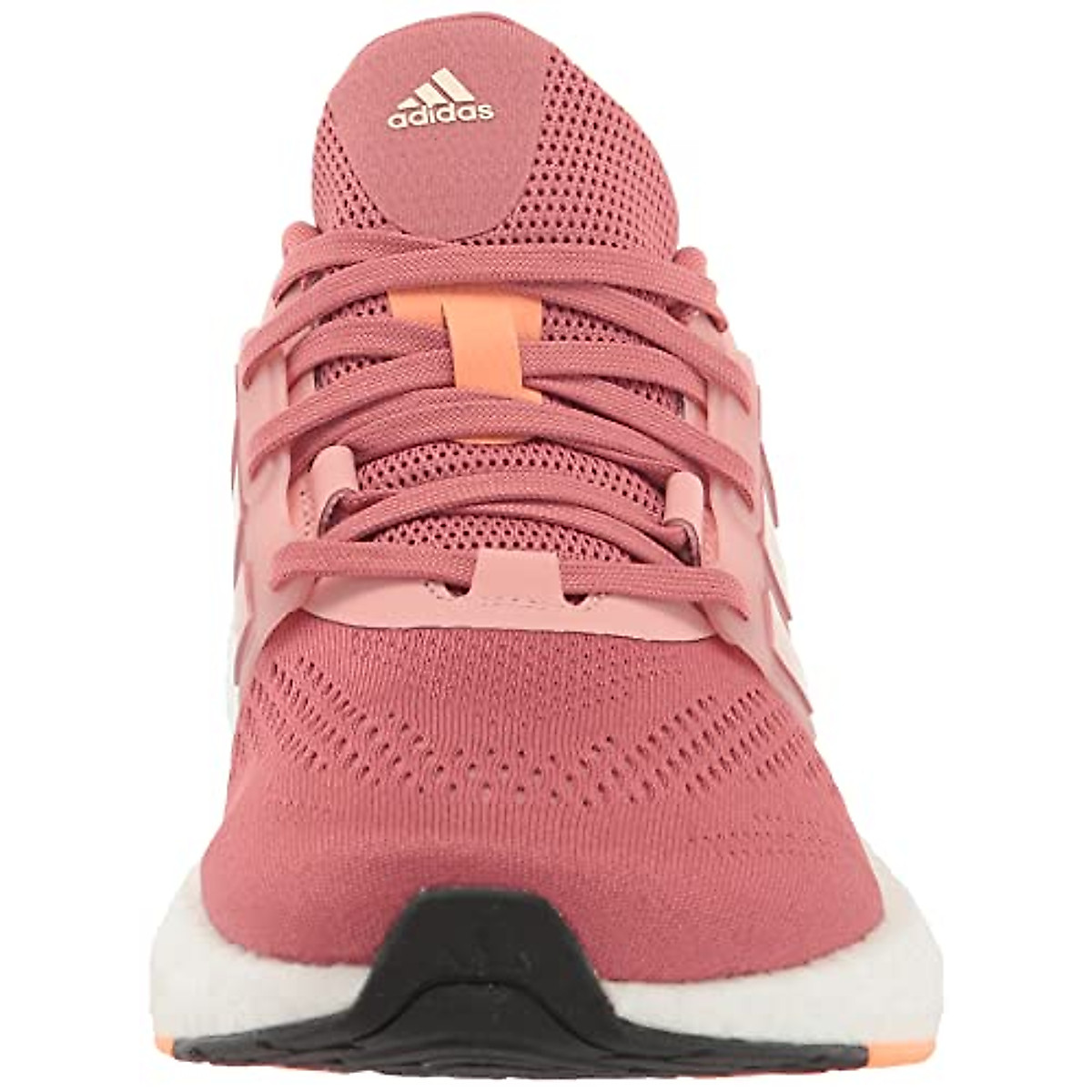 adidas Women's Pureboost 22 Running Shoe, Wonder Red/Wonder Mauve/Beam Orange, 9