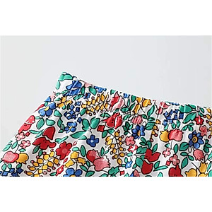 Toddler Baby Girls Clothing Set Cute Print Long Sleeve T Shirt and Pants 2pcs Outfits Set