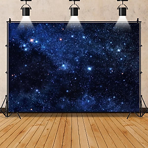 AOFOTO 7x5ft Nebula Photography Background Great Universe Milky Way Galaxy Backdrop Mysterious Starry Sky Outer Space Kid Baby Adult Girl Boy Portrait Photoshoot Studio Props Video Drape Wallpaper
