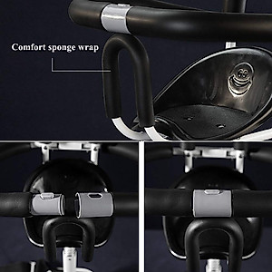 Zmmyr Electric Bicycle Child Safety Seat Pedal Motorcycle Scooter Can Lift Detachable Front Baby Kids Seats for Electric Scooters (Half Surrounded)