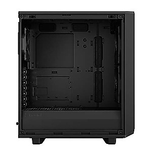 Fractal Design Meshify 2 Compact Black ATX Flexible High-Airflow Light Tinted Tempered Glass Window Mid Tower Computer Case