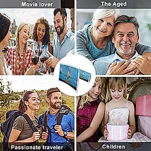 12'' Phone Screen Magnifier,Phone Screen Amplifier Enlarger for Movies, Videos, and Gaming Compatible with All Smartphones(White)