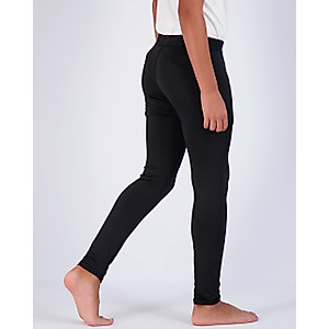 3 Pack: Boys Compression Pants Gym Sports Running Skin Tights Leggings Active Athletic Sports Workout Winter Thermal Cold Base Layer Long Johns Football Rash Guard Basketball-Set 7, M (8/10)