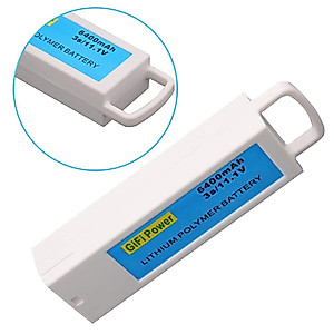 cjc 6400mAh Replacement Battery, High Capacity 3S 11.1V LiPo Battery Compatible with Yuneec Q500, Q500+, Q500 4K, Drone Quadcopter (1PACK) Blue