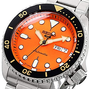 SEIKO SRPD59 5 Sports Men's Watch Silver-Tone 42.5mm Stainless Steel