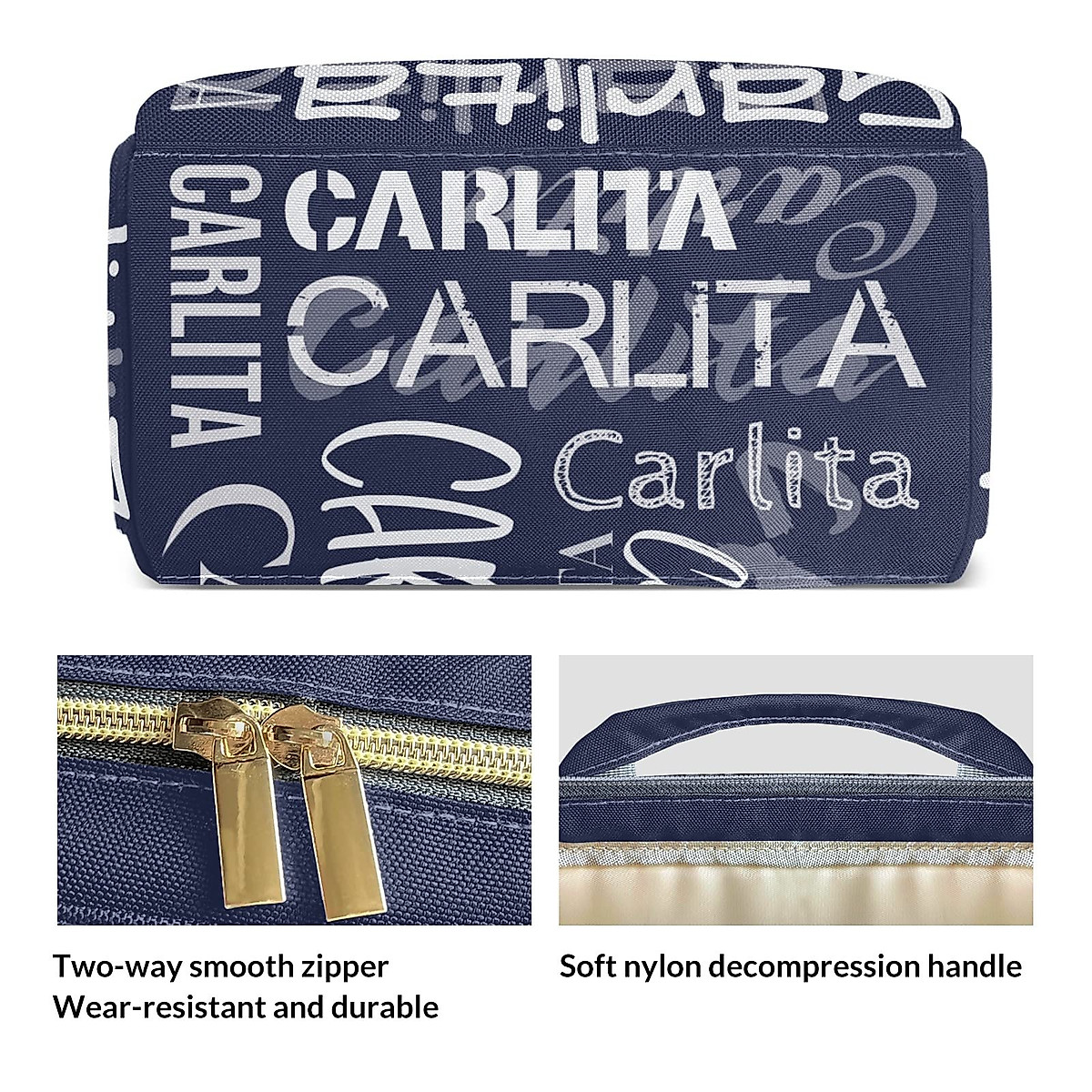 ZAACUSTOM Custom Diaper Bag for Baby Boy Girl with Name, Waterproof Personalized Nappy Backpack Daypack for Mom, Customized Baby Gifts, Large Capacity, Multifunctional, Stylish