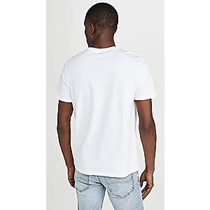 Calvin Klein Men's Short Sleeve Monogram Logo T-Shirt, Brilliant White Unbox, X-Large