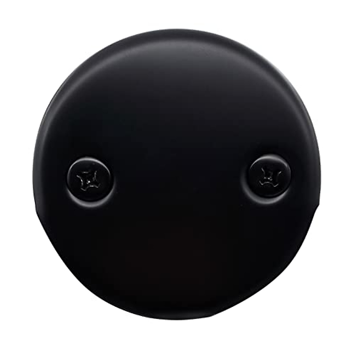 Westbrass 593244-62 White 1-1/2" Tubular Tip Toe Bath Waste Drain Kit, Matte Black, 1 Pack