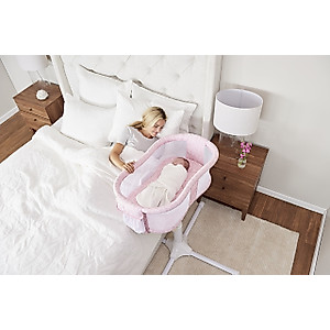 Halo Bassinest Swivel Sleeper Premiere Series Bassinet, Rose Leaf