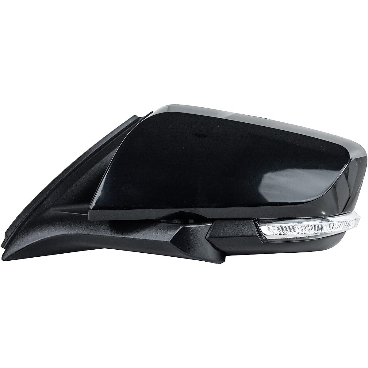 Kool Vue Driver Side Power Heated Mirror for Chevrolet Impala 2014-2020 With Signal Light, Memory & Puddle Lamp; Without Blind Spot Monitor & Auto-Dimming Paintable
