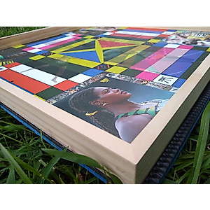 Jamaican Ludo Legendary Athletes Edition | 24in x 24in Board Game | Family Game Night Activity | Fun Easy Multi-Player Entertainment (Ludi/Ludy/Loodi)