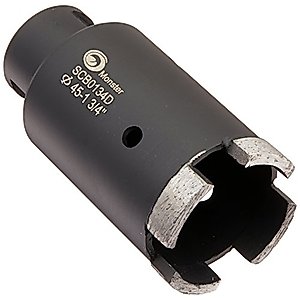 Toolocity SCB0134D 1-3/4-Inch Monster Dry/Wet Diamond Granite/Concrete Core Drill Bits/Hole Saws