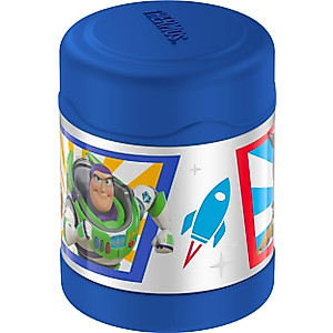THERMOS FUNTAINER 10 Ounce Stainless Steel Kids Food Jar, Toy Story 4