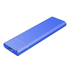 External Hard Drive, 64G Large Capacity Ultra Slim Hard Drive, Max Scalable Up to 2TB Hard Shockproof Anti-Drop Drive External USB3.1 Hard Drive Storage for PC, Desktop, Laptop, Harddrive