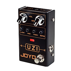 JOYO Distortion Pedal R Series Heavy Metal Dist Between American and British for Electric Guitar Effect (UZI R-03)