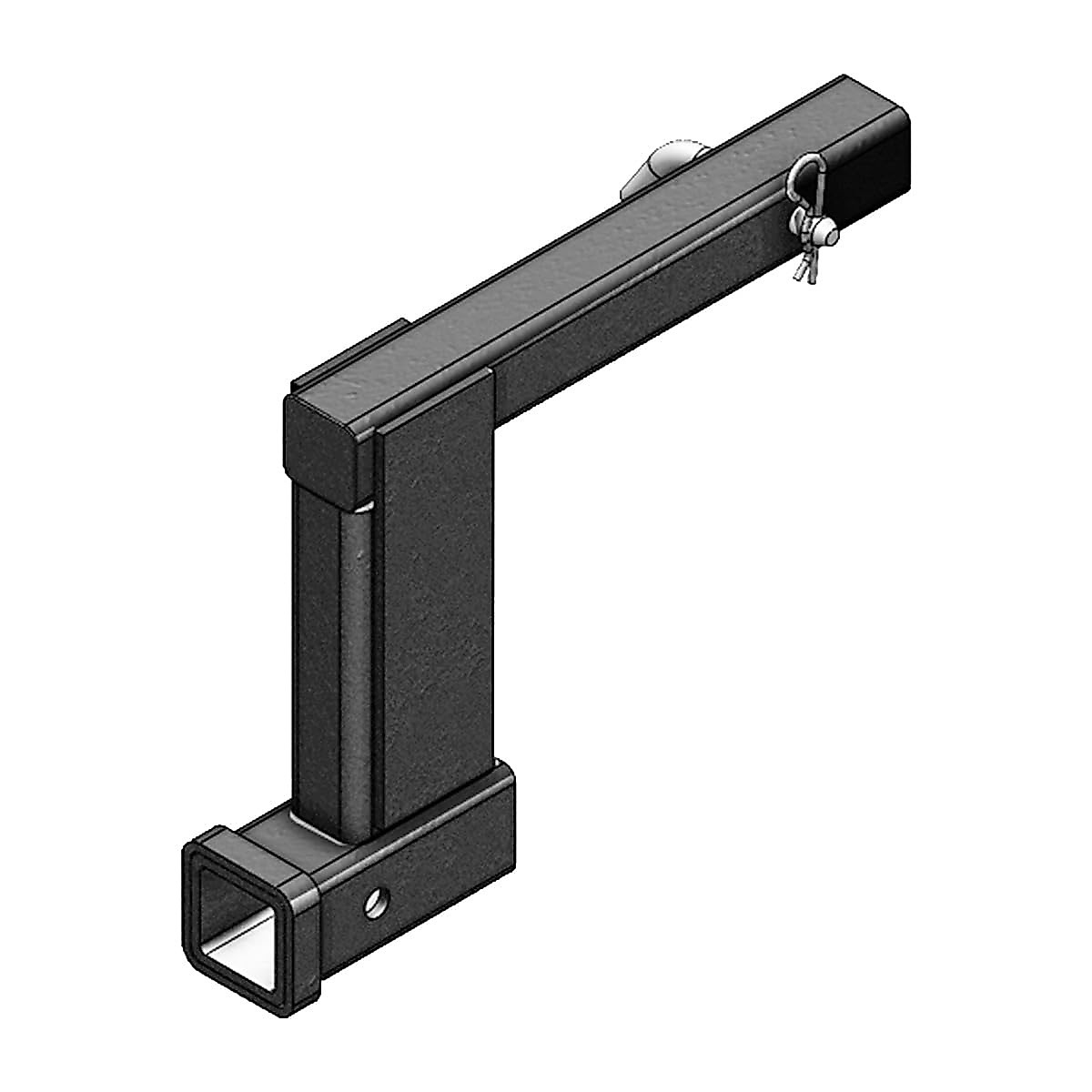 Blue Ox BX88132 Hi Low 10" Drop Receiver , Black