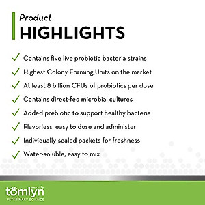 Tomlyn Pre & Probiotic Powder for Dogs, 30ct