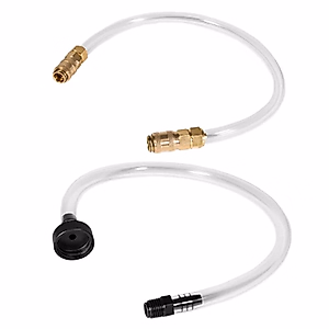 YIYIBYUS Bleed Tube with Bridge Tube,Bleed kit Filler kit Compatible with Seastar Hydraulic Steering Systems