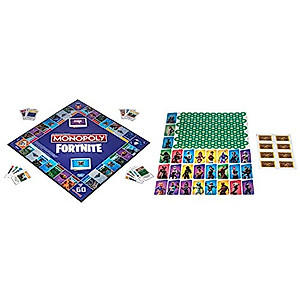 Monopoly: Fortnite Edition Board Game Inspired by Fortnite Video Game Ages 13 & Up