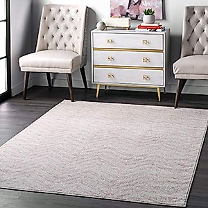 nuLOOM Rosanne Geometric Area Rug, 5' x 7' 5", Pink