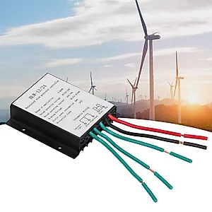 Wind Turbine Charge Controller DC12-24V 400W IP67 Waterproof Wind Turbine Generator Charging Regulator