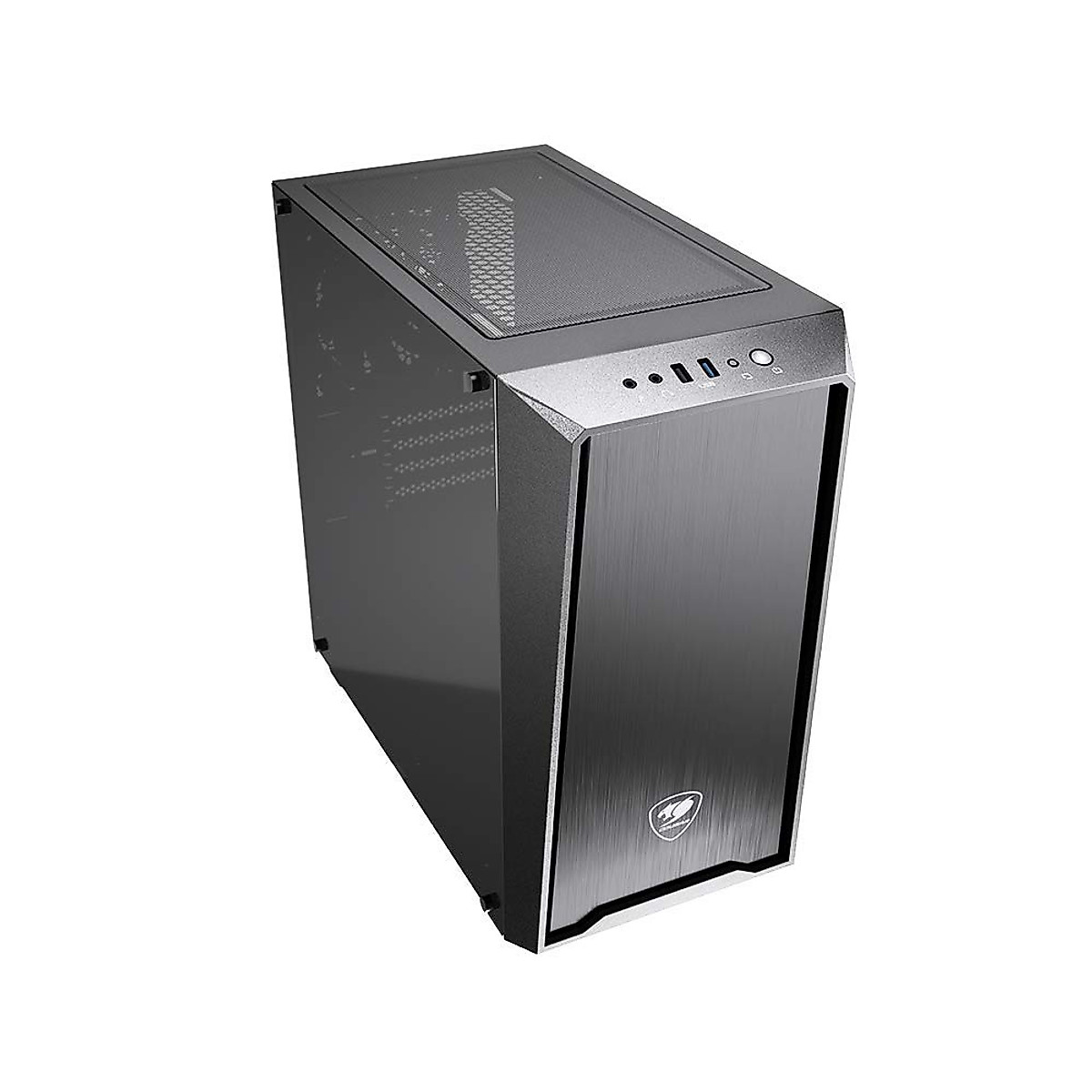 COUGAR MG130-G Compact Micro-ATX Gaming Case with Glass Side Window