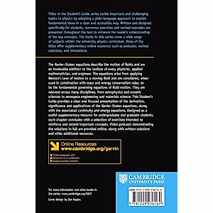 A Student's Guide to the Navier–Stokes Equations (Student's Guides)