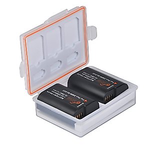 Pickle Power DMW-BLK22 Battery (2-Pack) for Panasonic Lumix DC-S5, DC-S5 II, DC-S5 IIX, GH5 II, GH6, S5II, S5IIX, S5M2, S5M2X, GH5M2, with Battery Storage Case