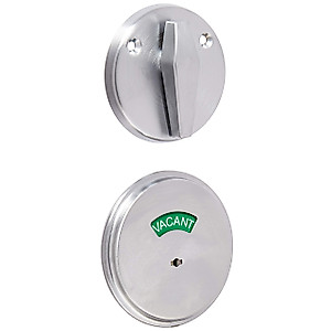 Schlage Lock Company B571619 Occupied Indicator Deadbolt, Satin Nickel