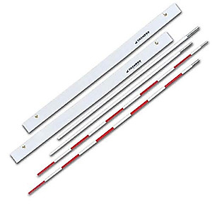 Champro Volleyball Antenna with Sleeve Set (Red/White)